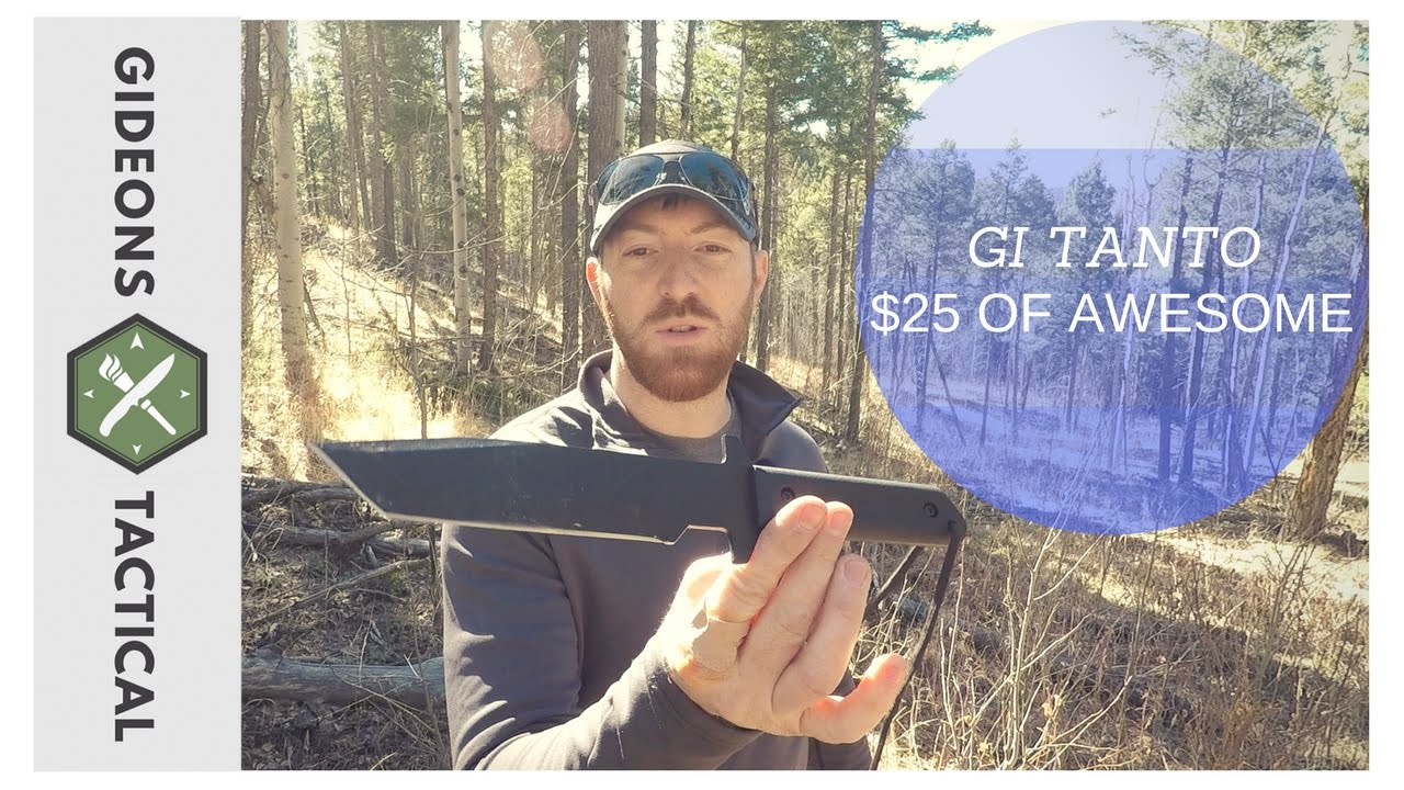 $25 of awesome Cold Steel GI Tanto reviewed