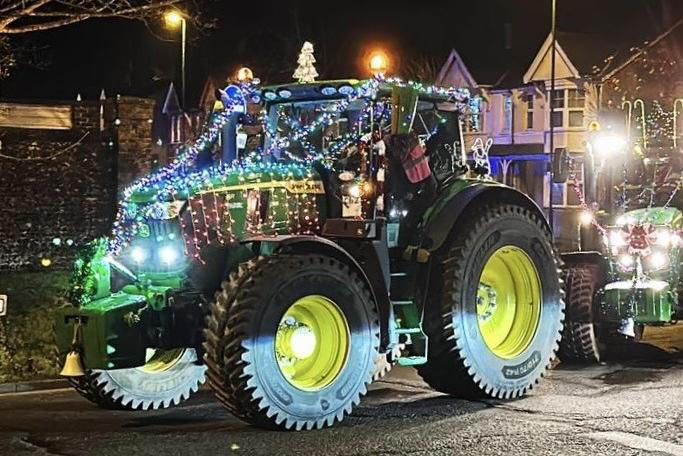 Thousands raised as festive tractor run returns to Chichester - in pictures