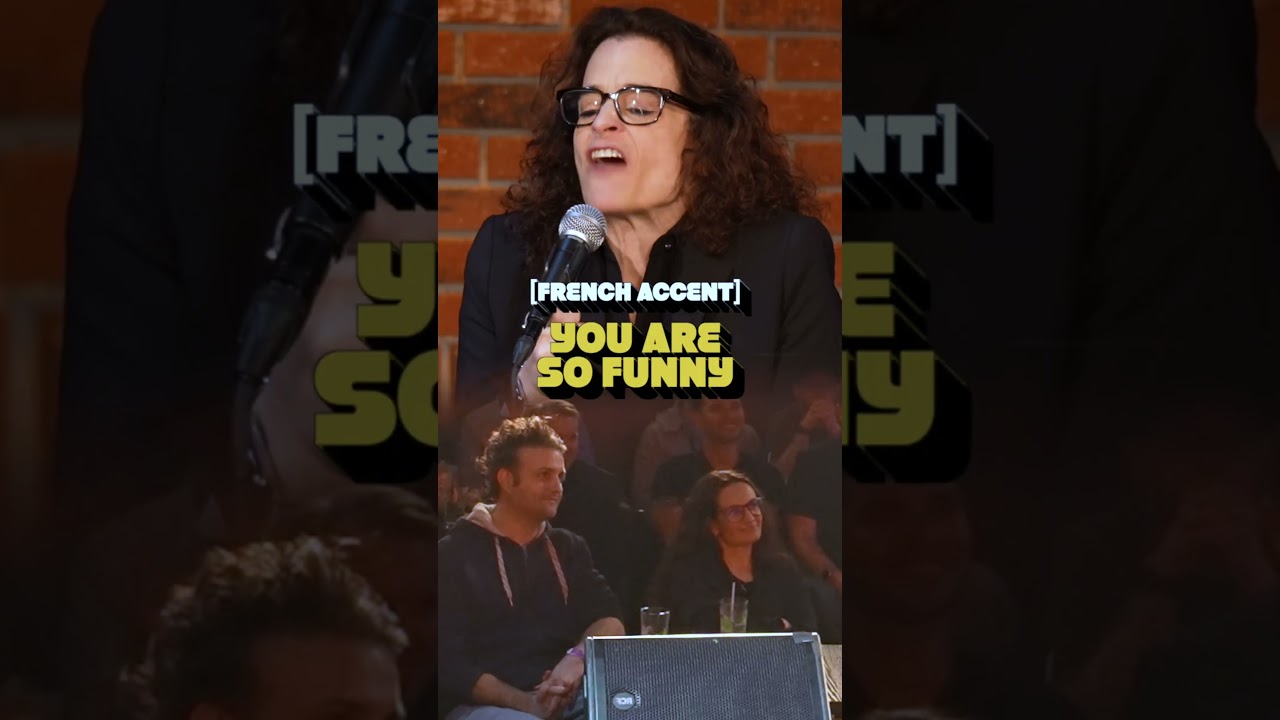 Hear a comedian roast a software salesman during her stand-up set