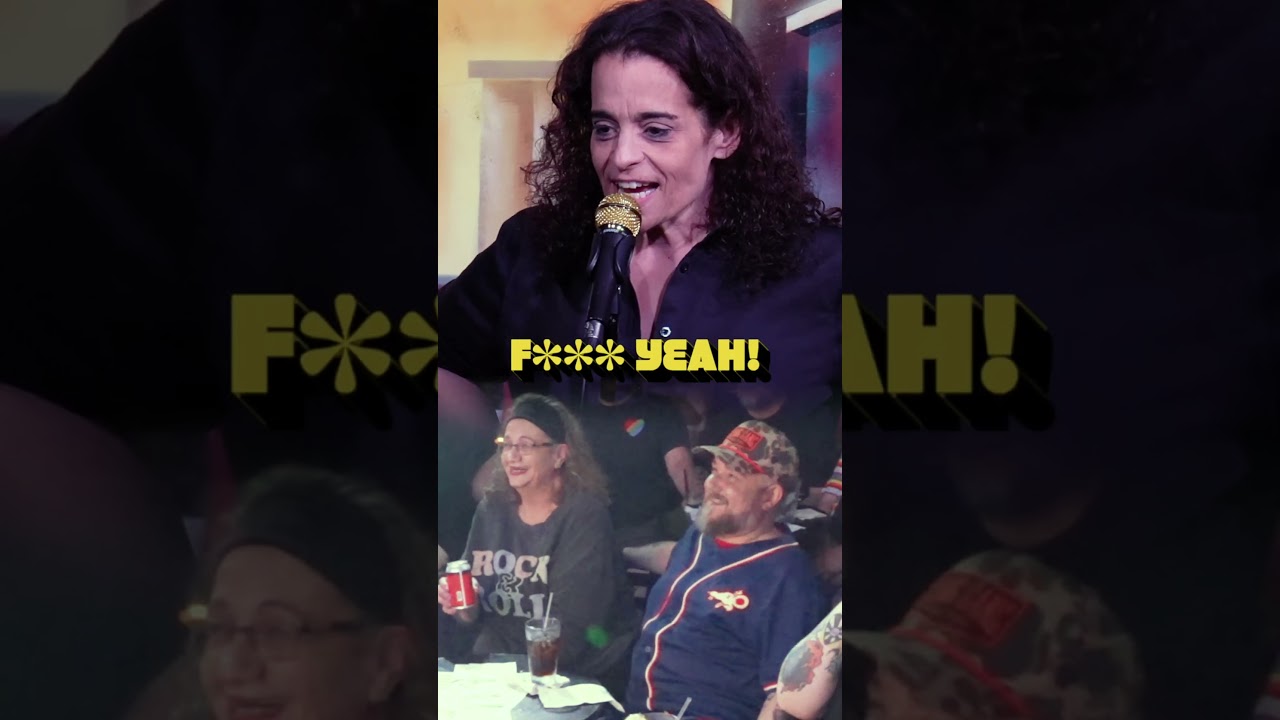 Stand-up comedian roasts a fan for his high-pitched voice