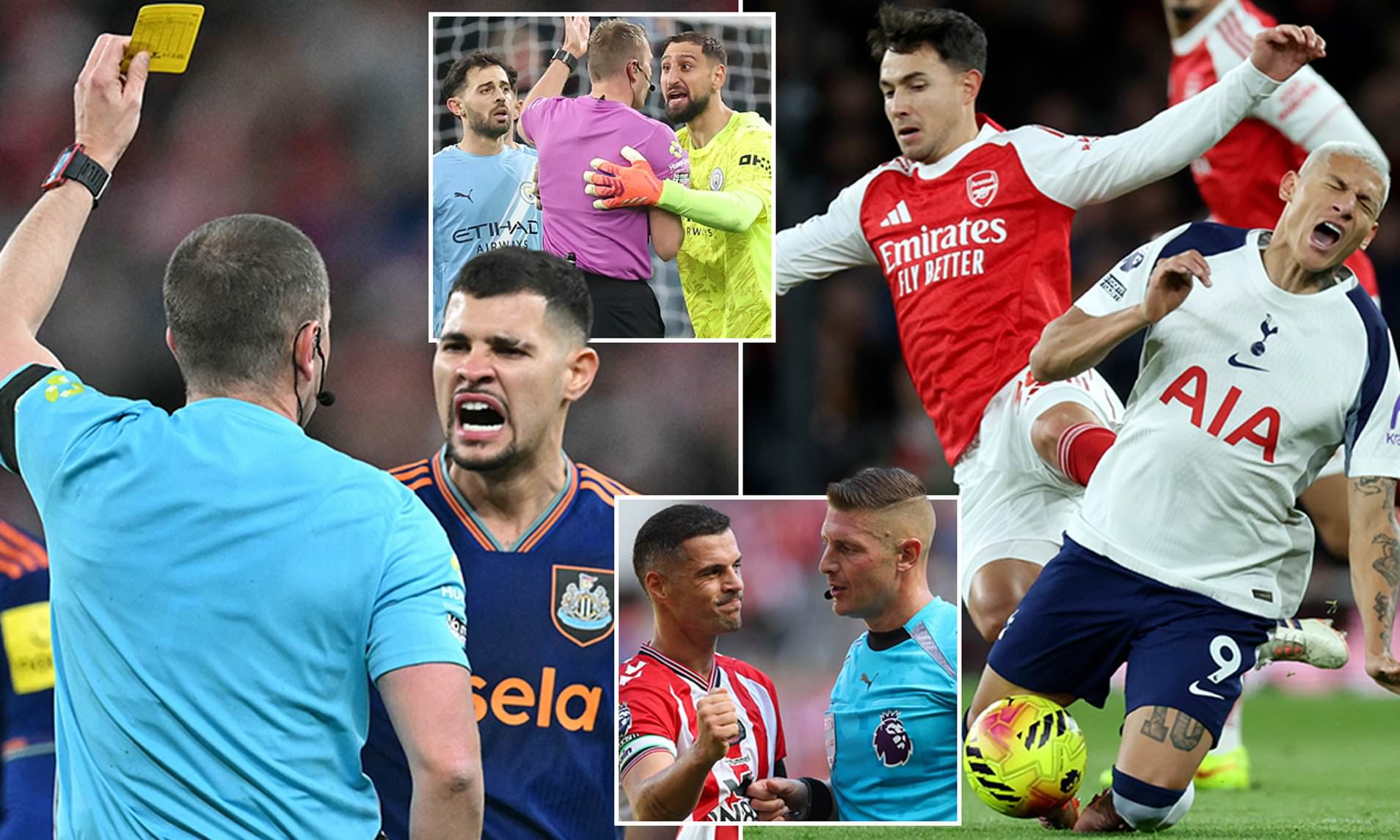 Revealed: The 22 Premier League stars who are just one yellow away from ...