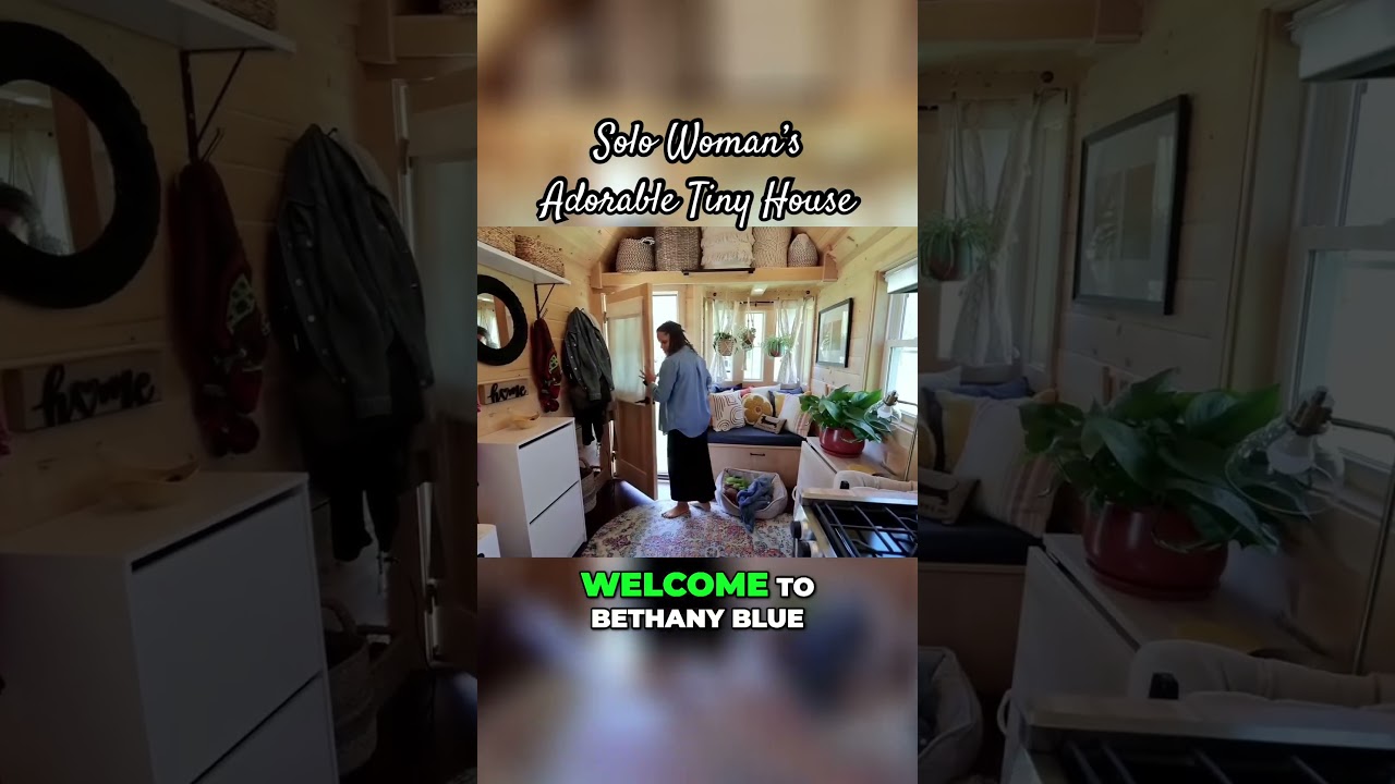 Her cozy tiny house - perfect for 1!