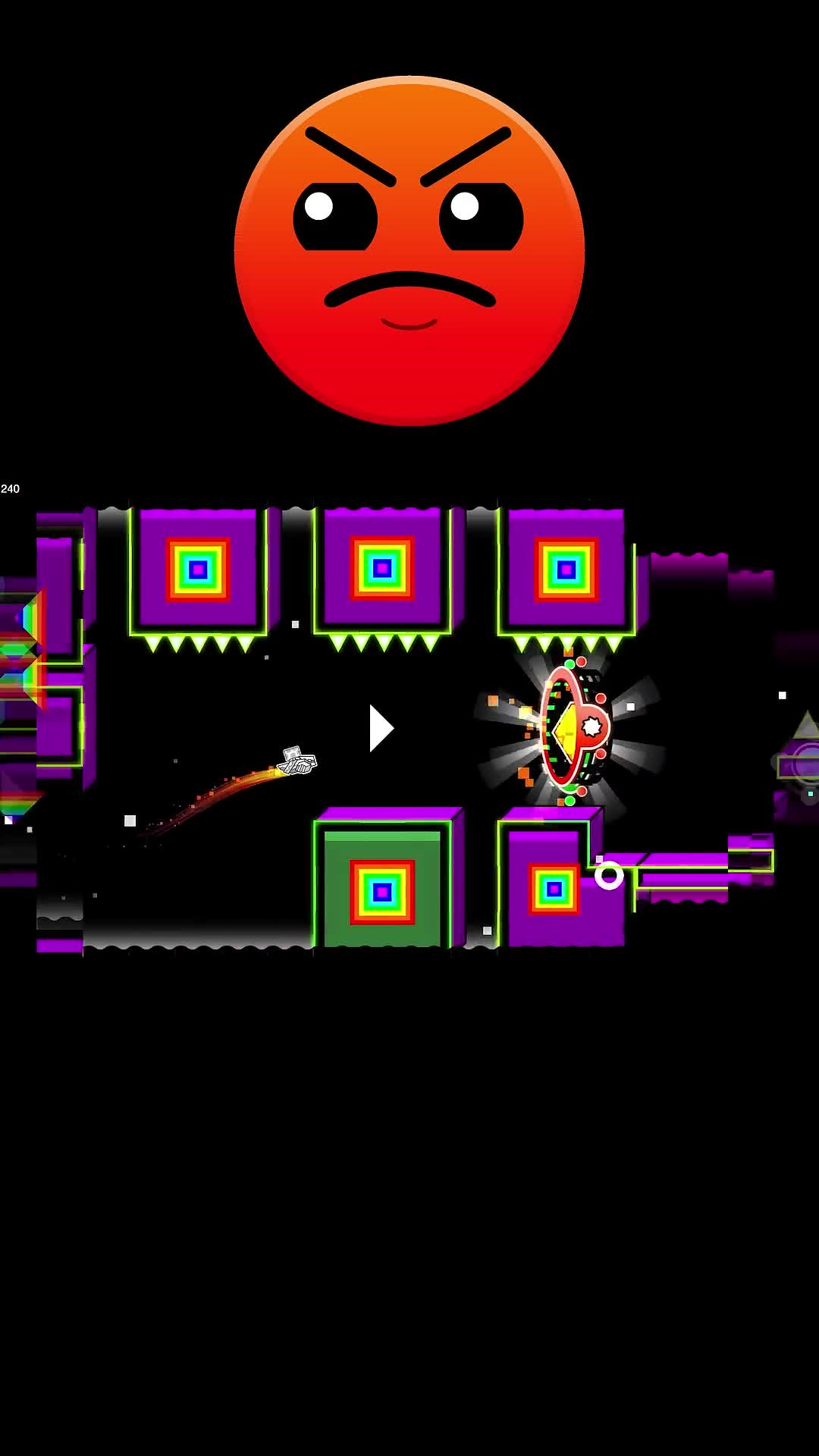 Different types of Geometry Dash players! 🤔| #shorts