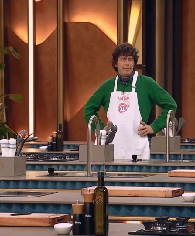 Sin querer, Andy Chango reveló su futuro dentro de MasterChef Celebrity