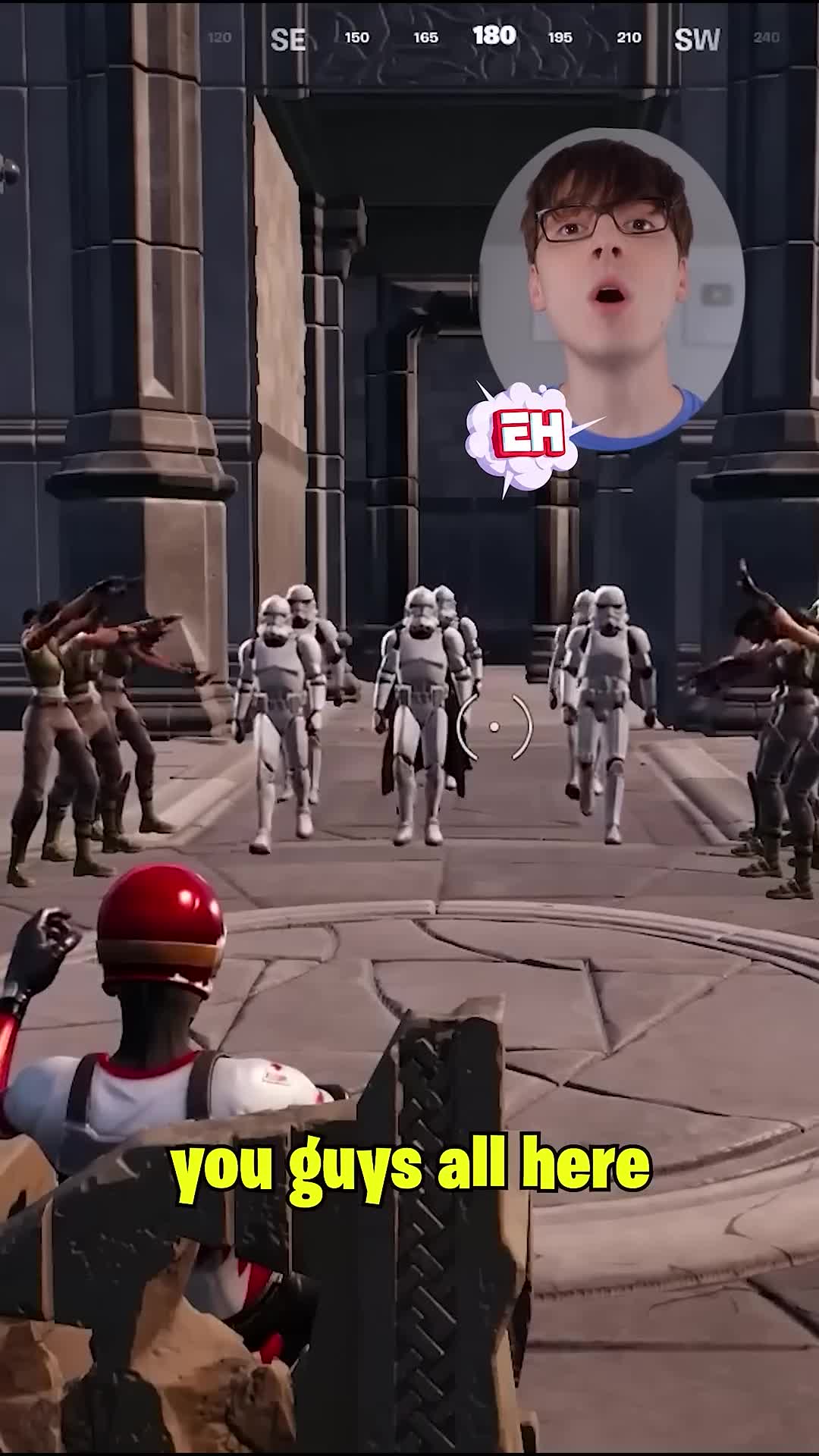 When you troll Nick Eh 30 on Fortnite...