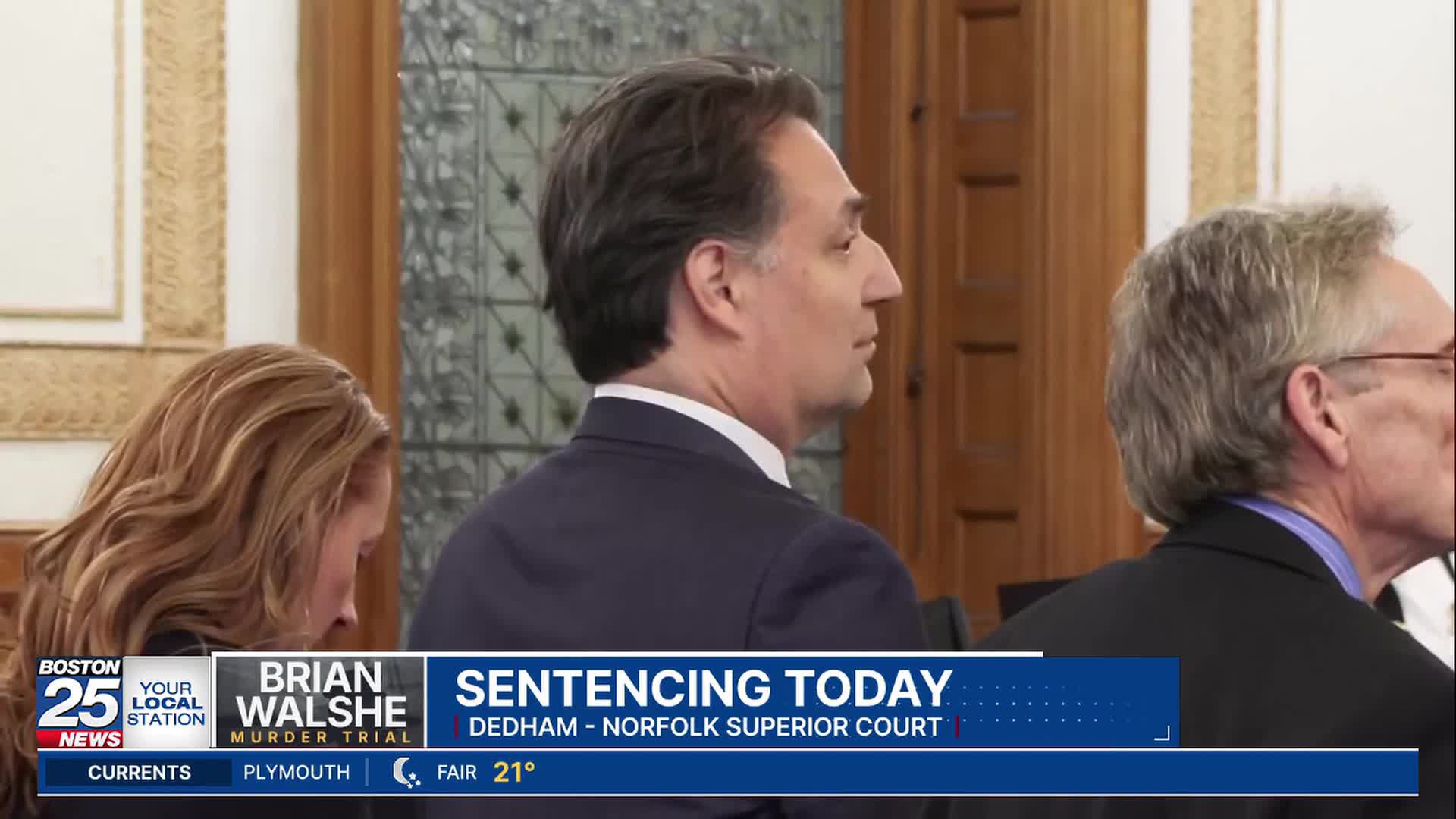 Watch live: Brian Walshe back in court for sentencing after murder ...