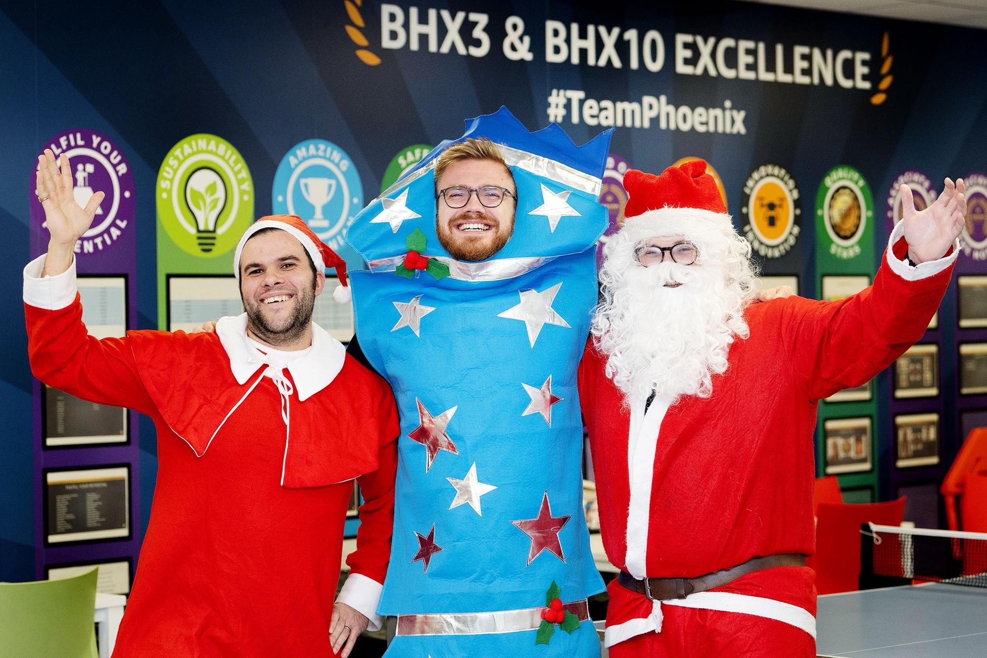 Festive fun in full swing at Amazon in Daventry