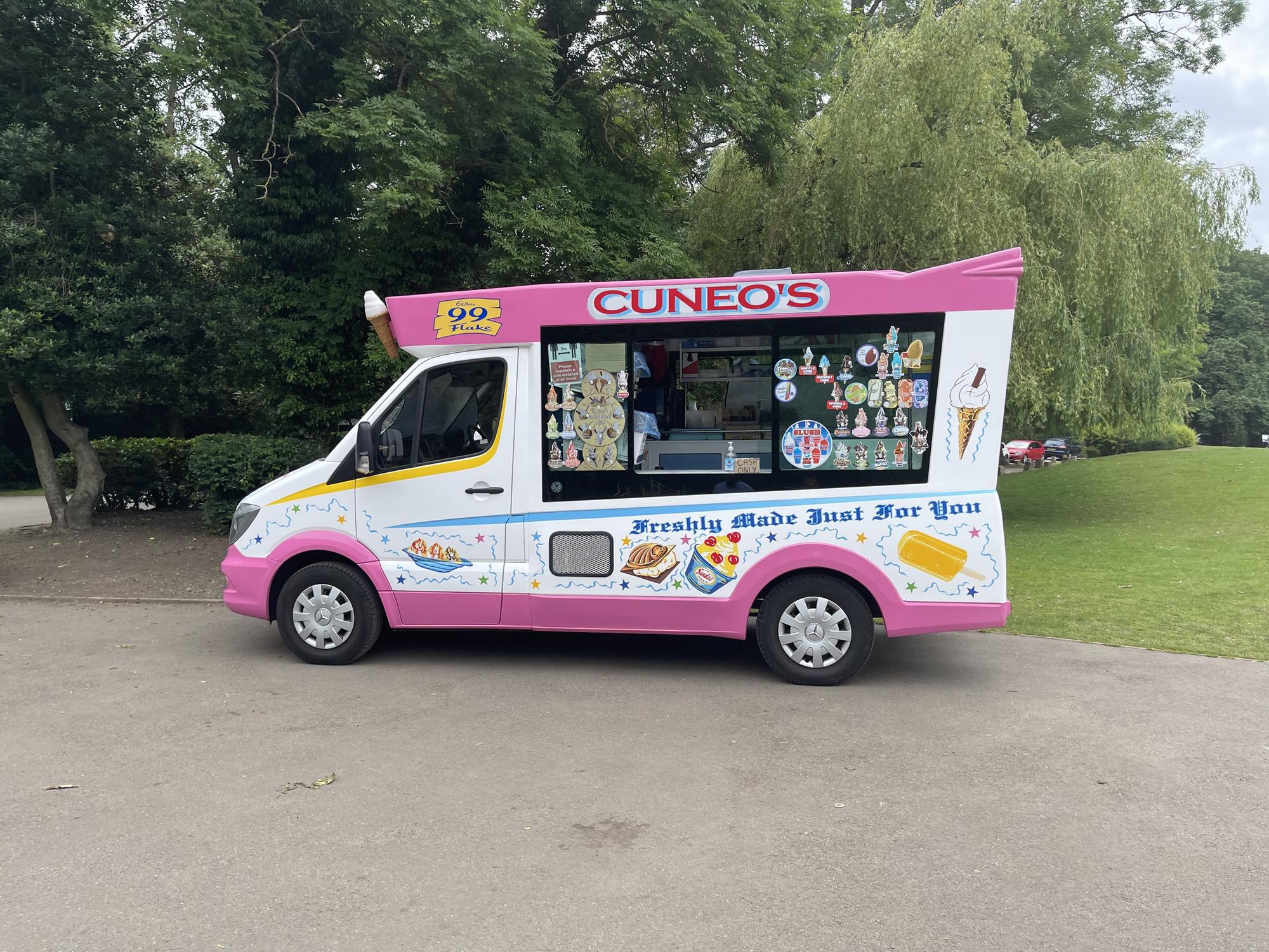 Ice cream vans can stay outside two Sheffield parks