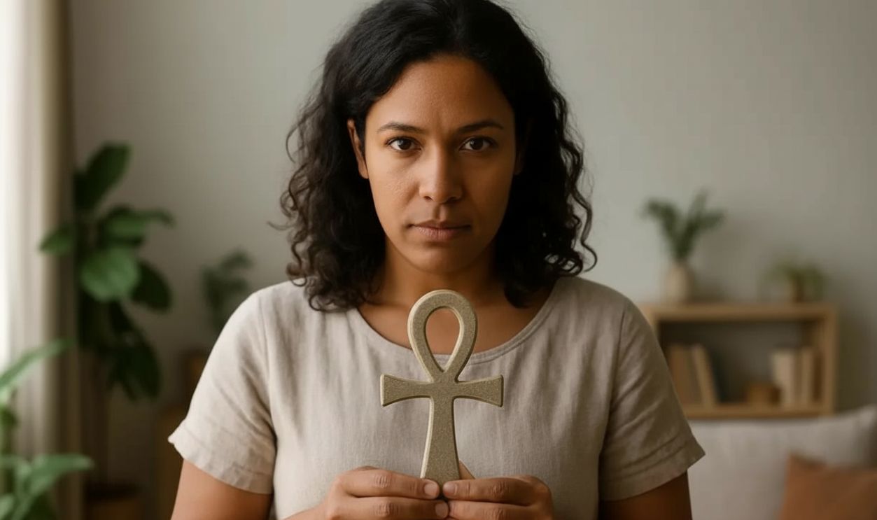 The ankh looks like a cross. Historians say that’s where the similarity ...