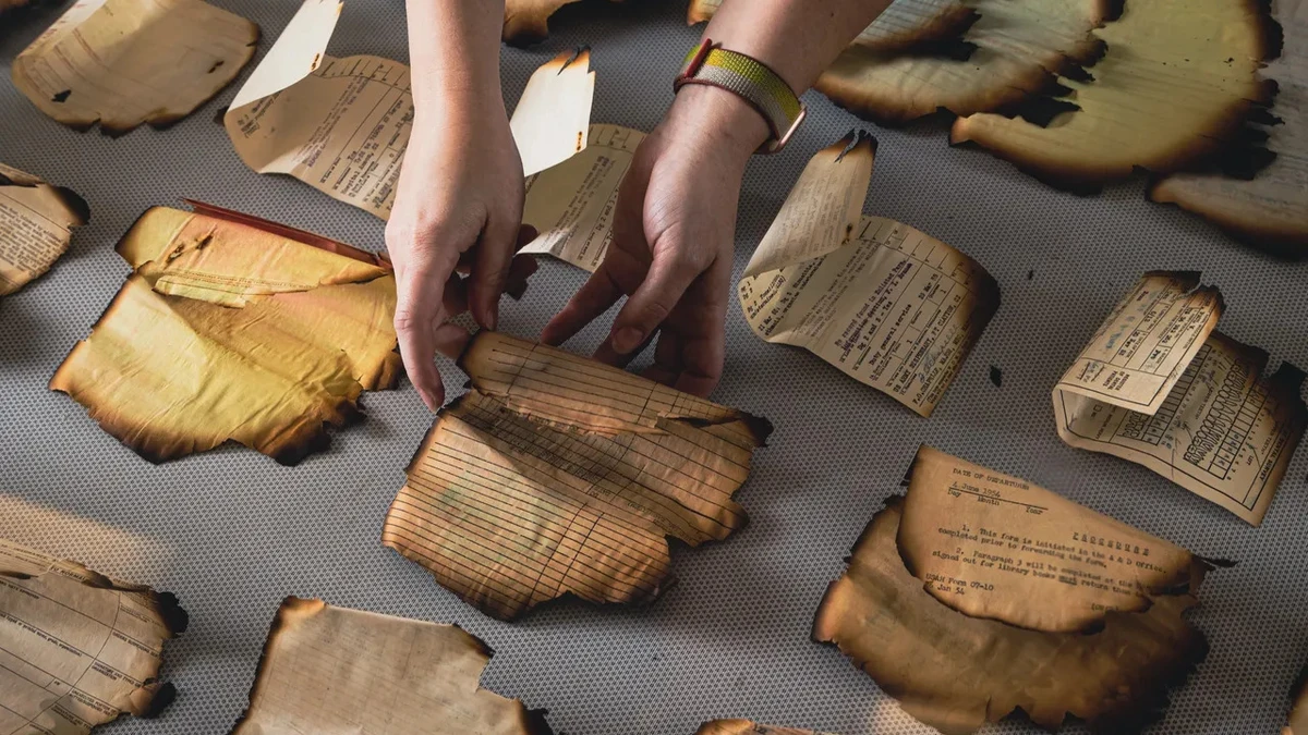 El incendio que evidenció los límites del archivo militar