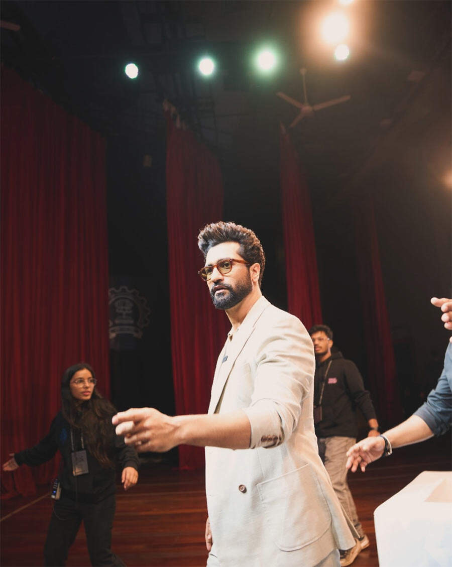 Vicky Kaushal keeps it suave in a neutral look at a recent event