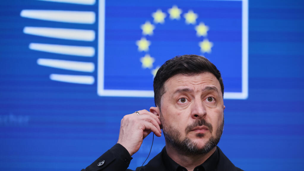 Live: Ukraine's Zelensky speaks at the European summit in Brussels