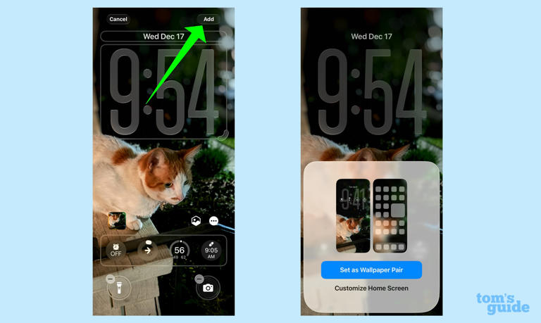 I customized my iPhone lock screen using iOS 26.2's new transparency ...