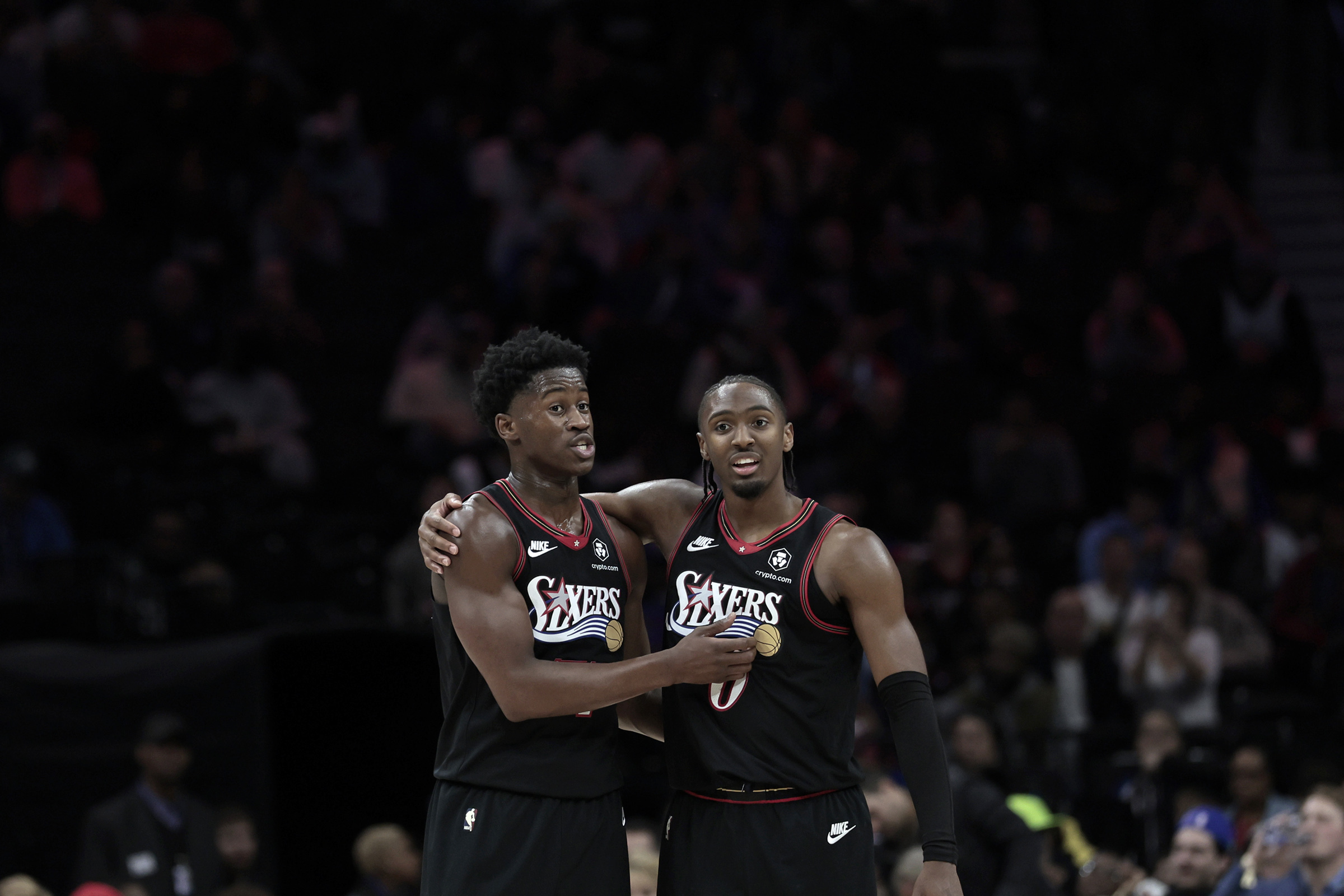 How the Sixers’ ‘kids’ bonded, then injected energy into the locker room