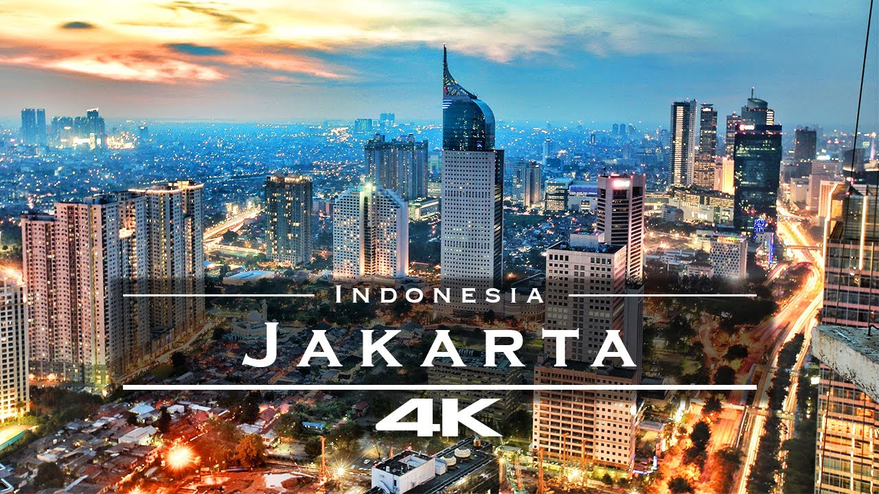 Exploring Jakarta from above – drone footage 4K