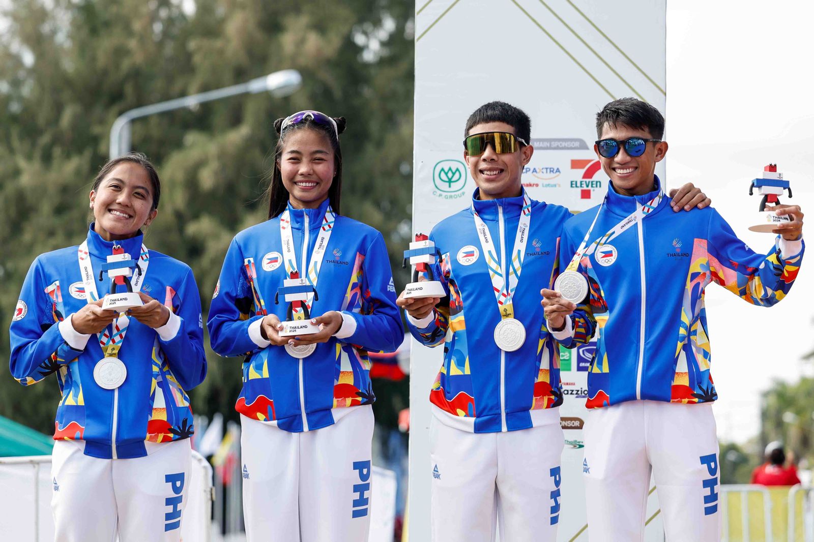 SEA Games 2025: PH mixed relay team salvages silver in duathlon