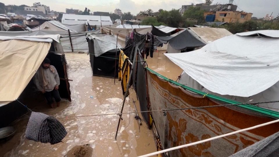 At least 17 killed in Gaza storms and flooding
