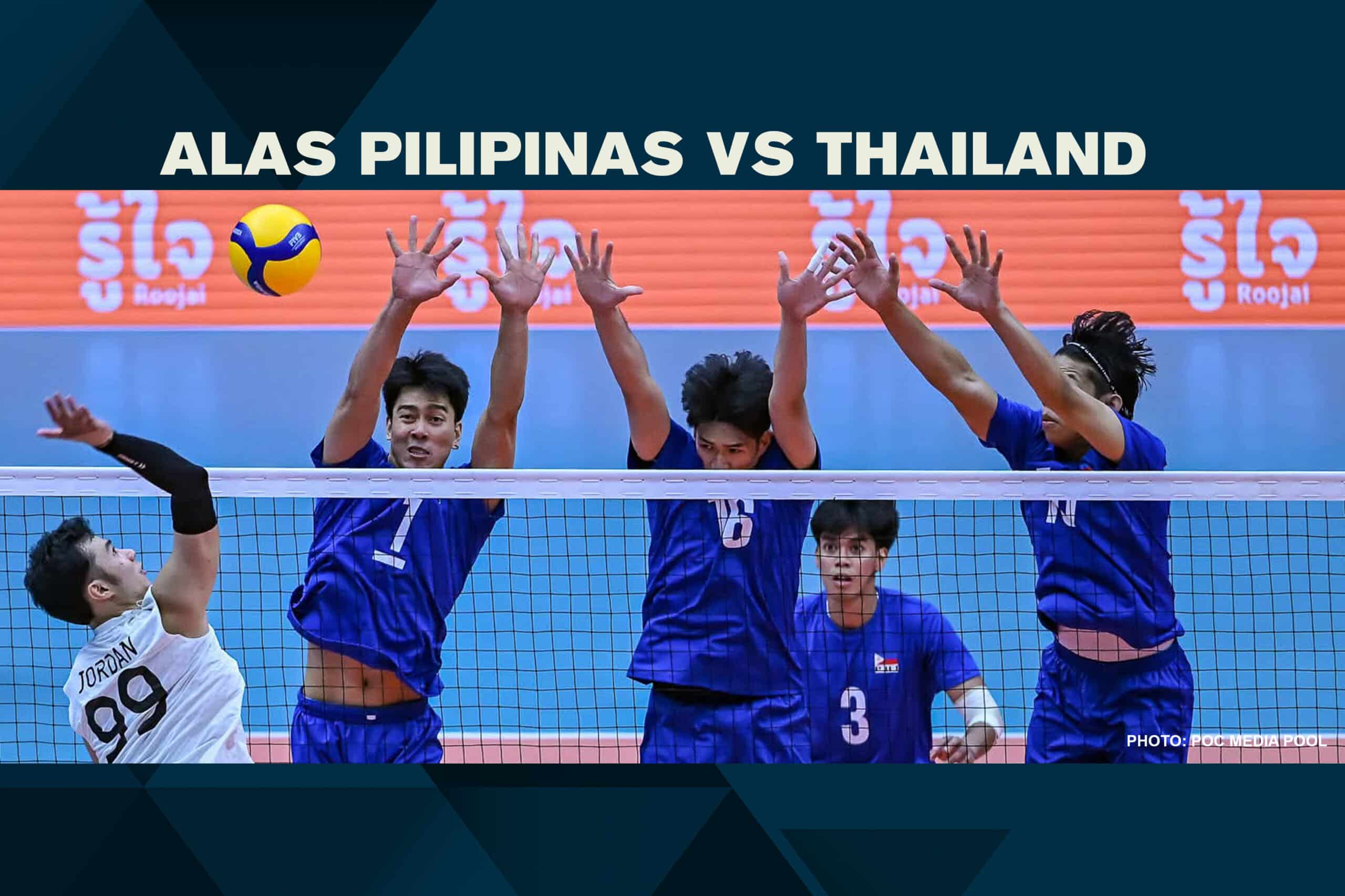 Live: Alas Pilipinas men vs Thailand – SEA Games 2025 semifinals