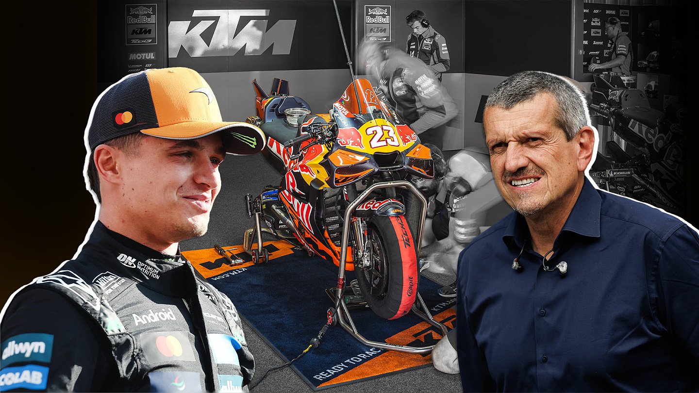 Wird Formel‑1‑Weltmeister Lando Norris bald ein MotoGP‑Bike fahren?