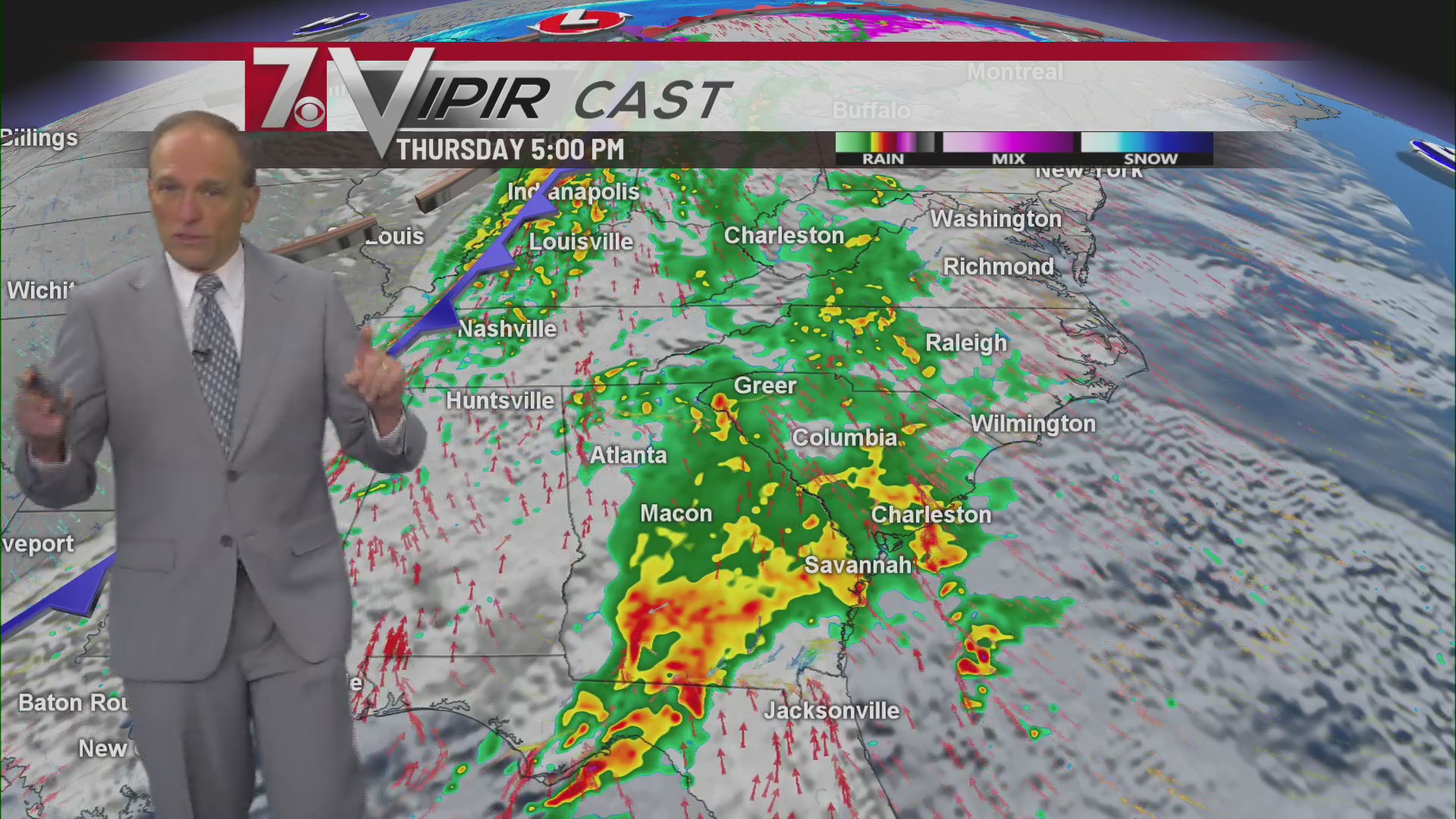 7Weather Thursday AM forecast