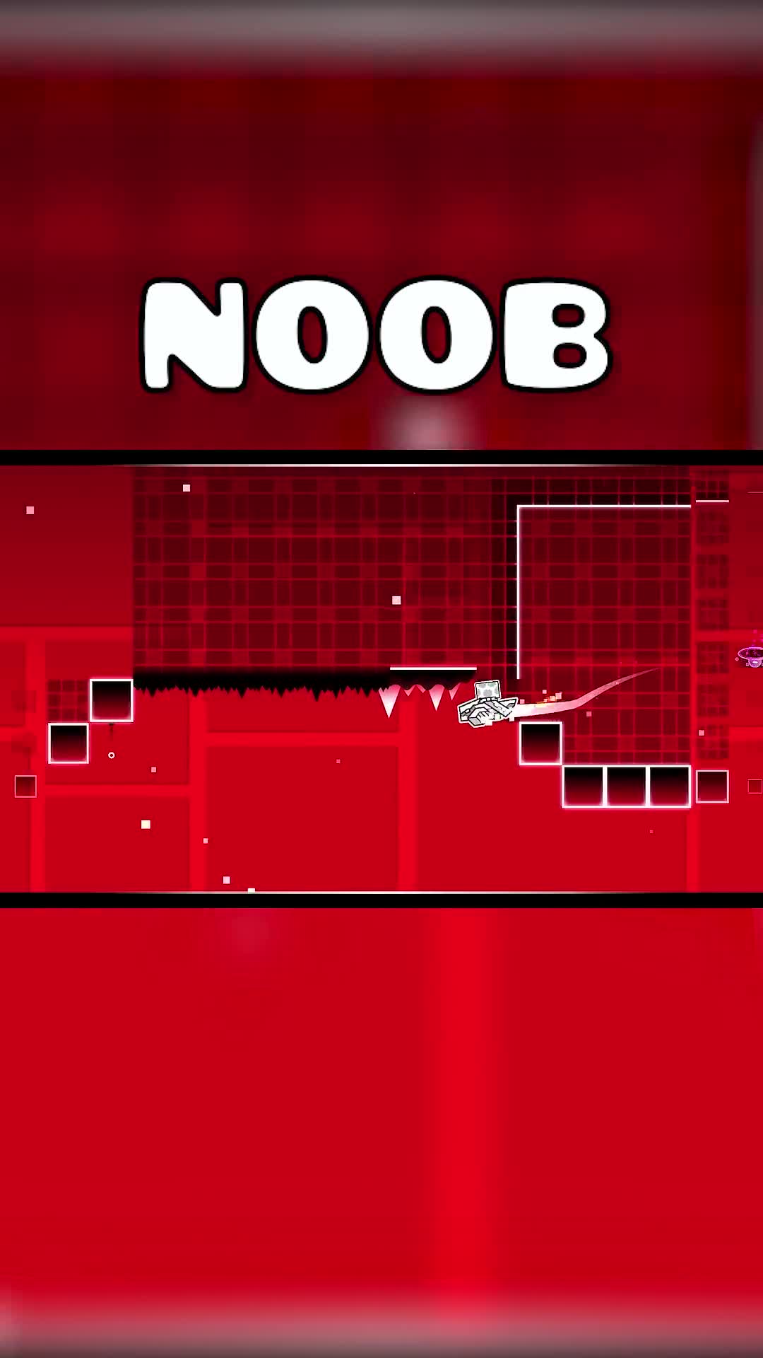 Stereo Madness is harder than you think - Geometry Dash #shorts