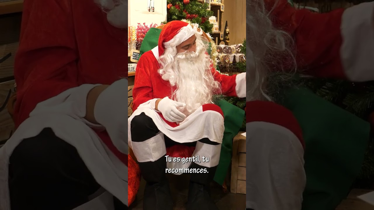 J'suis pas bien en Père Noël?