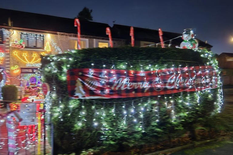 Ruth's Christmas home helps raise cash for charity