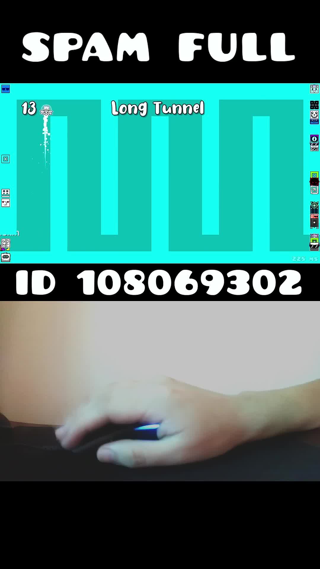 How to spam full #deluxe12 #gdupdate #geometrydash #gd #games