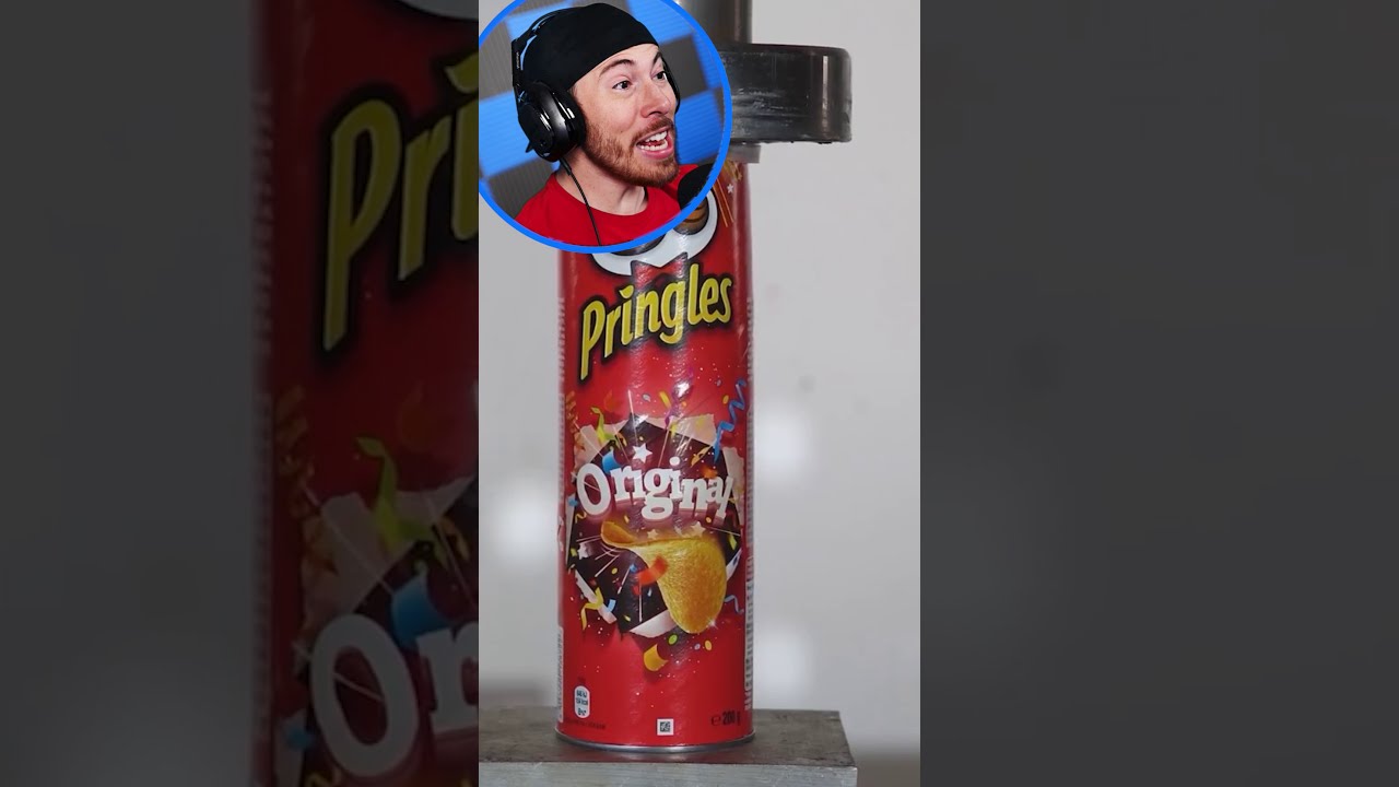 Food-crushing tests known for rhythmic visual appeal