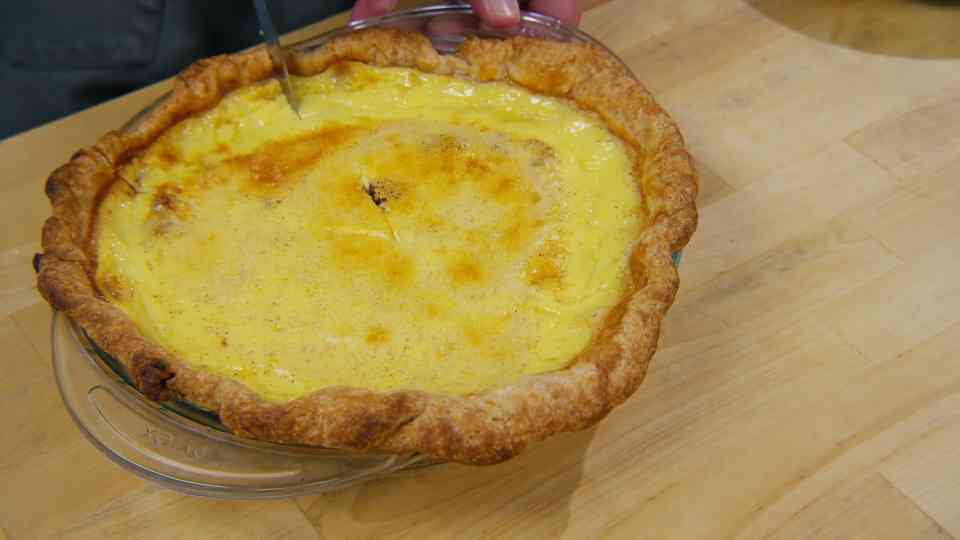 Why this date custard pie recipe surprises with deep flavor