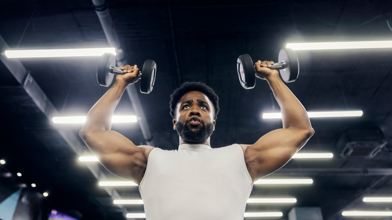 This four-move dumbbell workout boosts full-body strength and fitness ...