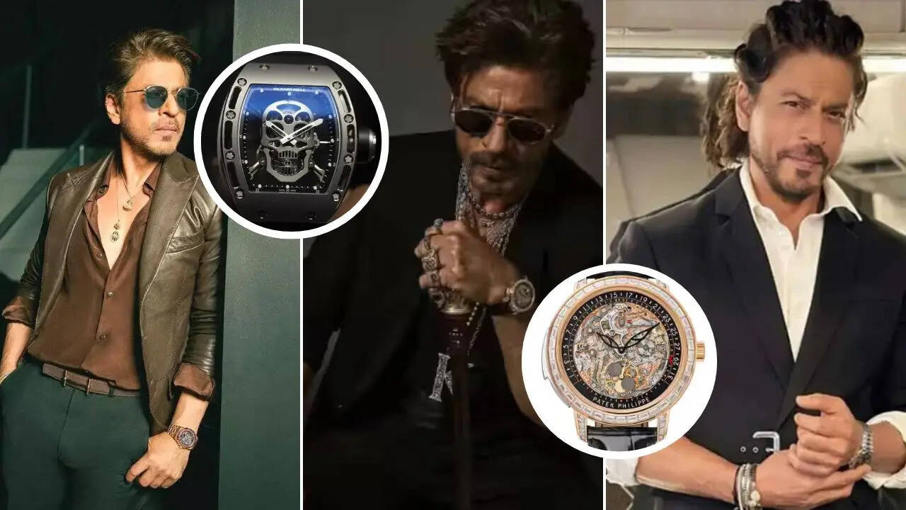 Inside Shah Rukh Khan’s watch vault: A ₹21 crore Patek Philippe, ₹4.99 ...
