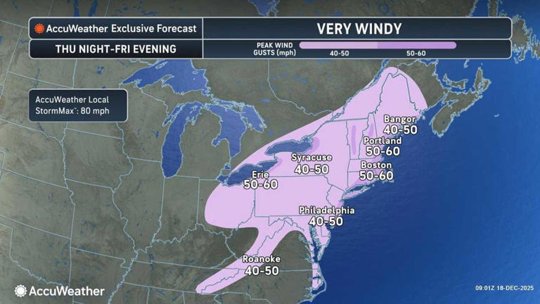 Major storm packed with 50 MPH winds, downpours could knock out power ...