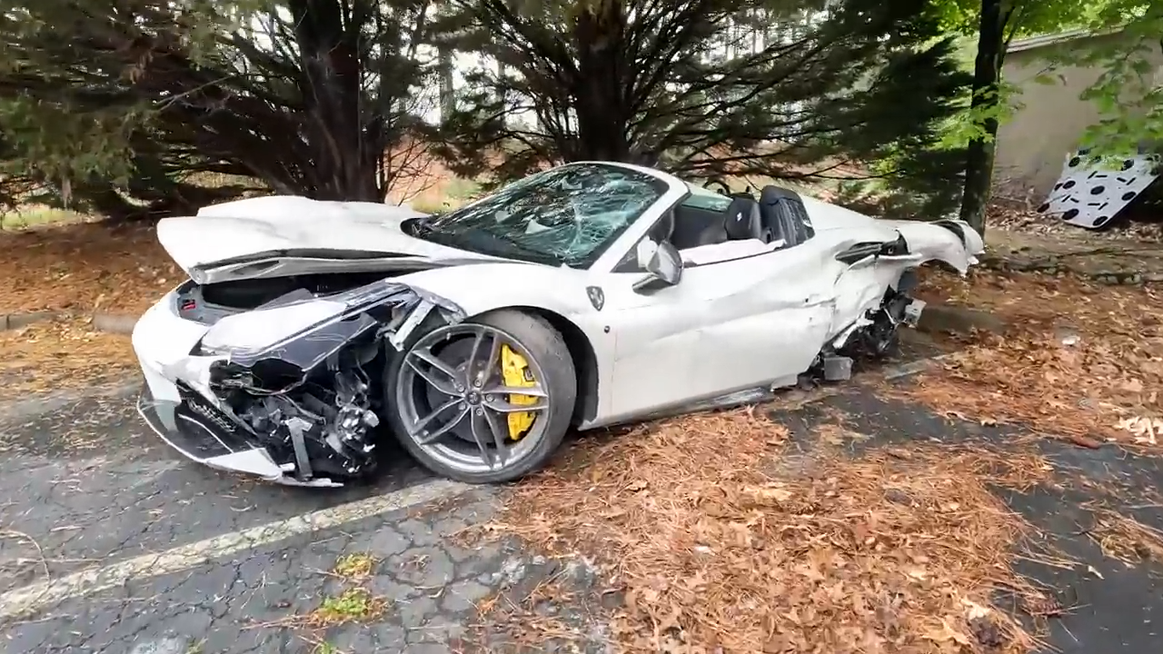 He hit something and ran - the Ferrari tow nobody explained