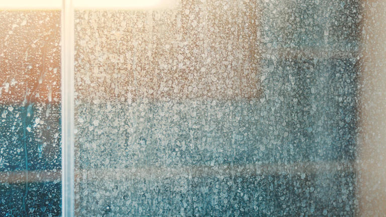 Easily remove hard water stains from glass using an unexpected bathroom ...