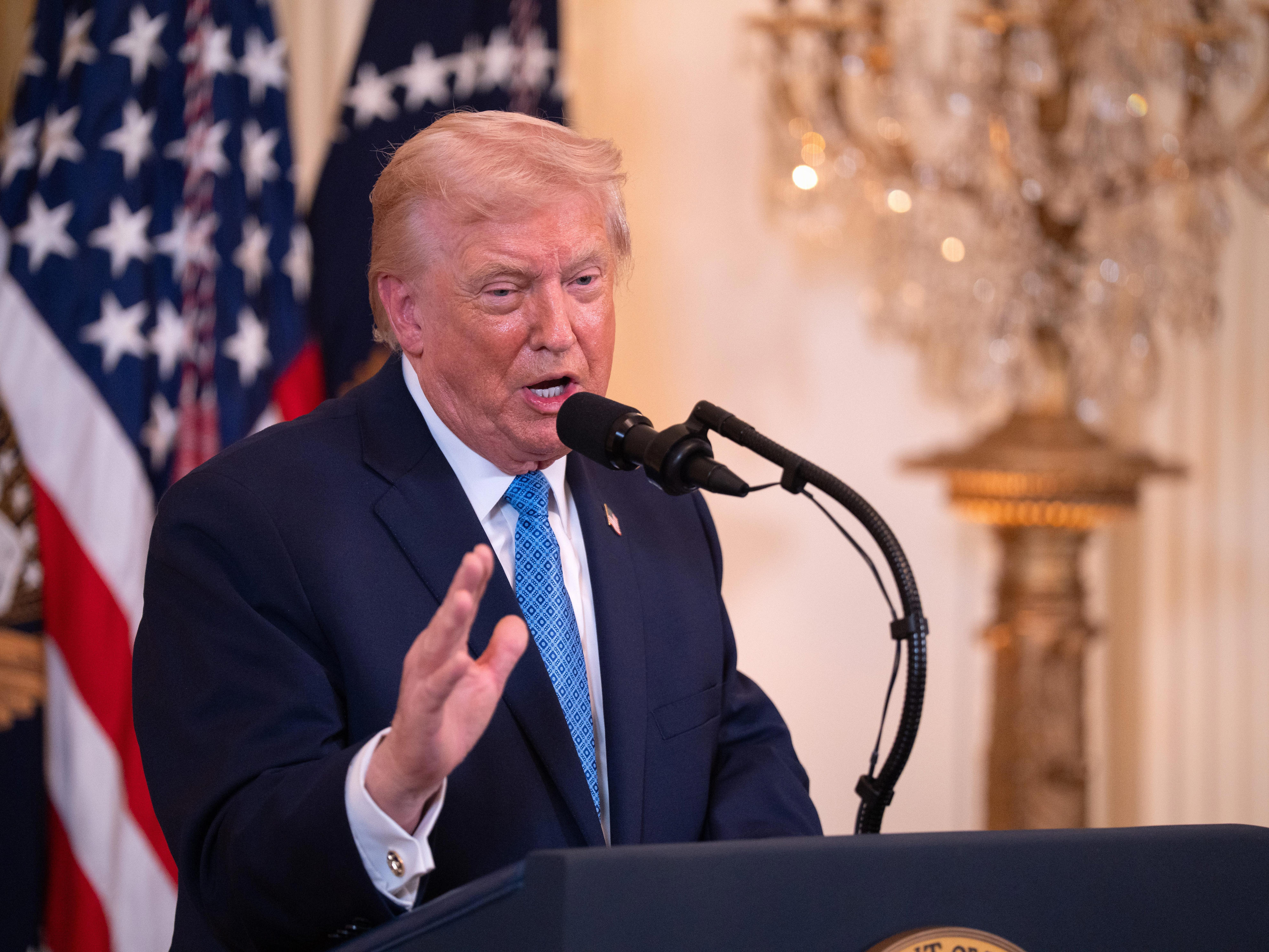 Trump Media stock is surging on news that it's merging with a fusion ...