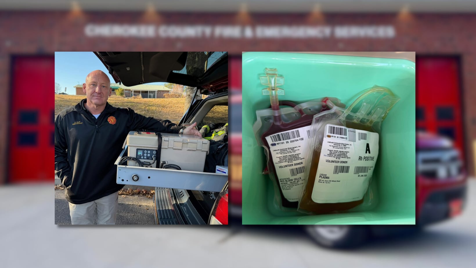 Pre-hospital blood transfusion program launches in Cherokee County EMS