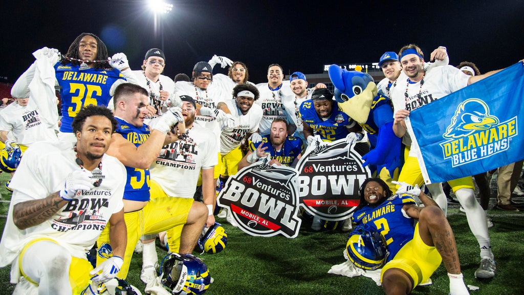 Delaware football caps off first season of FBS play with 68 Ventures ...