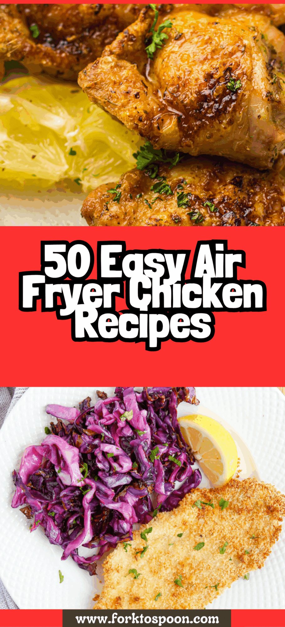 50 easy air fryer chicken recipes