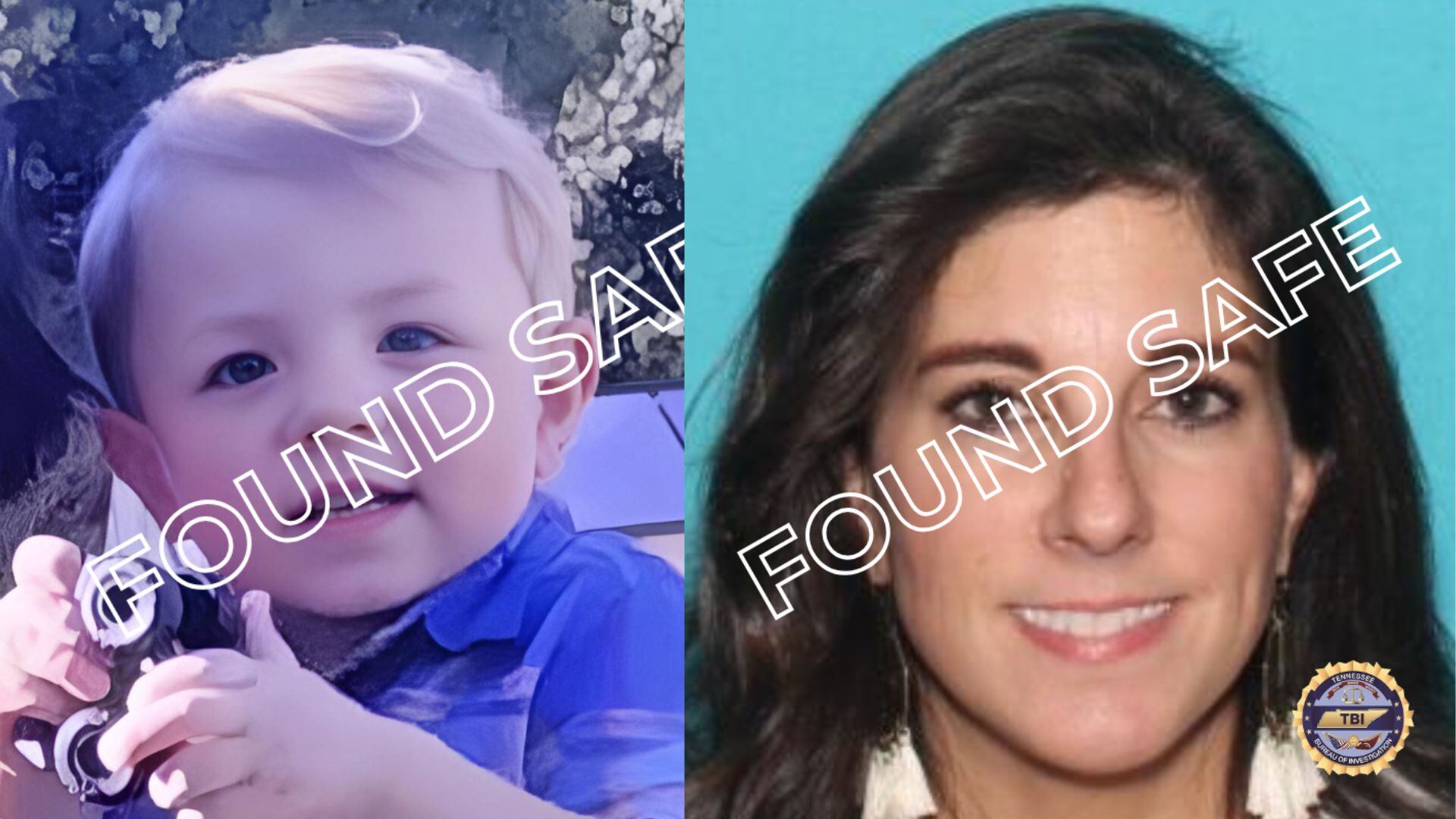 Missing toddler, mother from Dyer County found safe