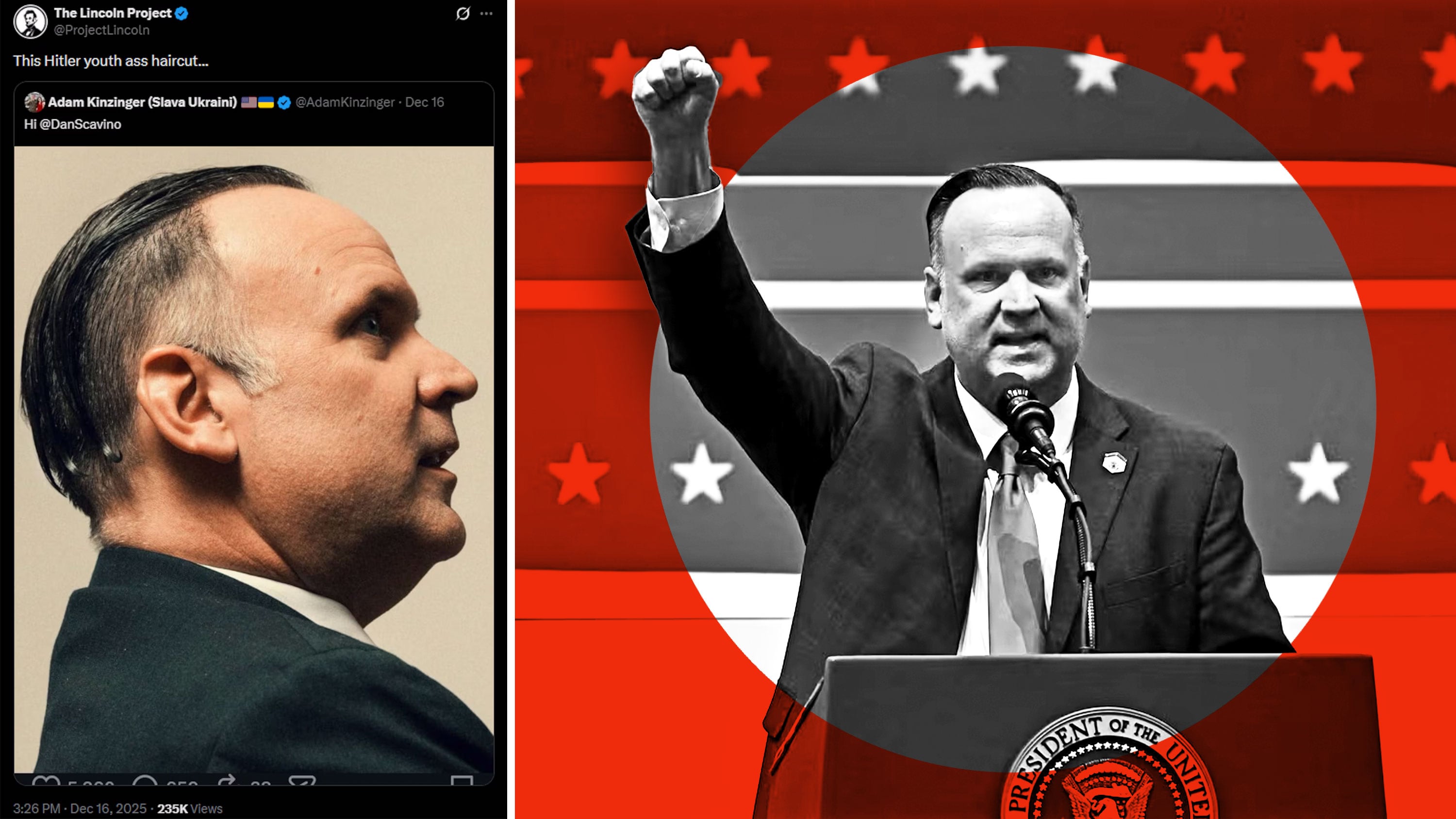 Top Trump staffer posts super-cringe video after Hitler meltdown