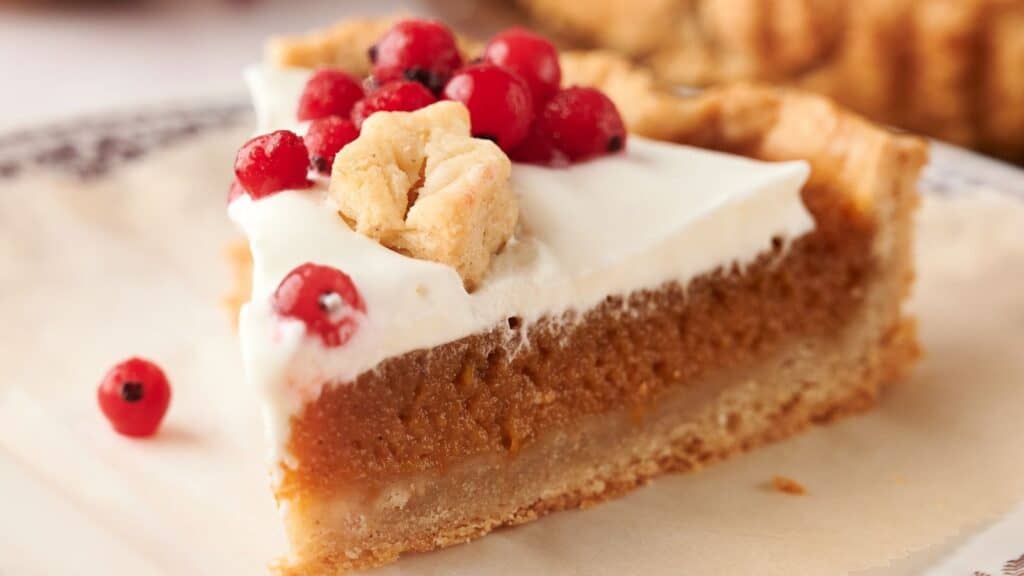 National Pumpkin Pie Day perfectly fits your Christmas dinner
