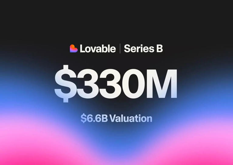 Lovable valued at $6.6 billion in latest funding round as AI coding ...