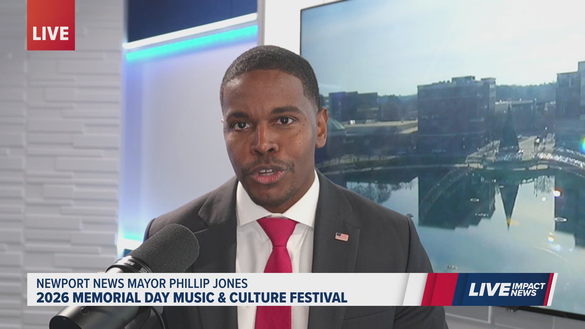 Newport News Mayor Phillip Jones on new music festival coming to city