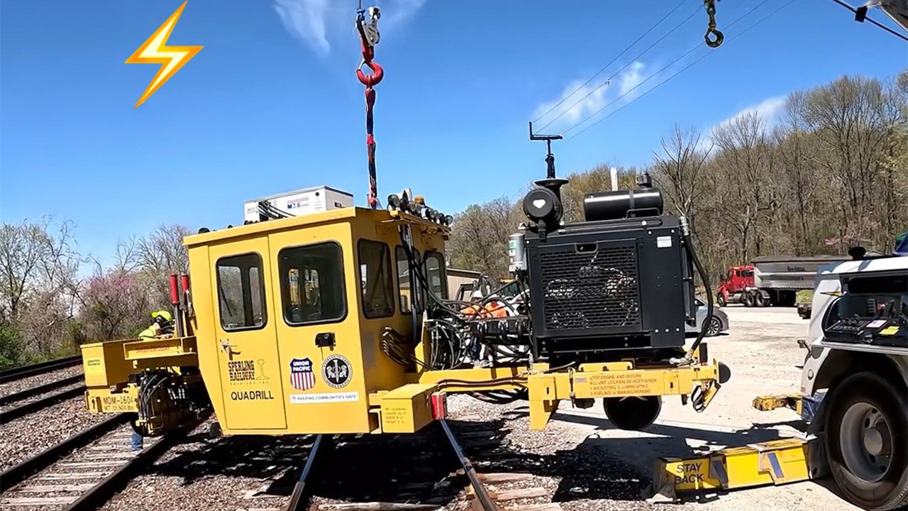 Towing near overhead power lines