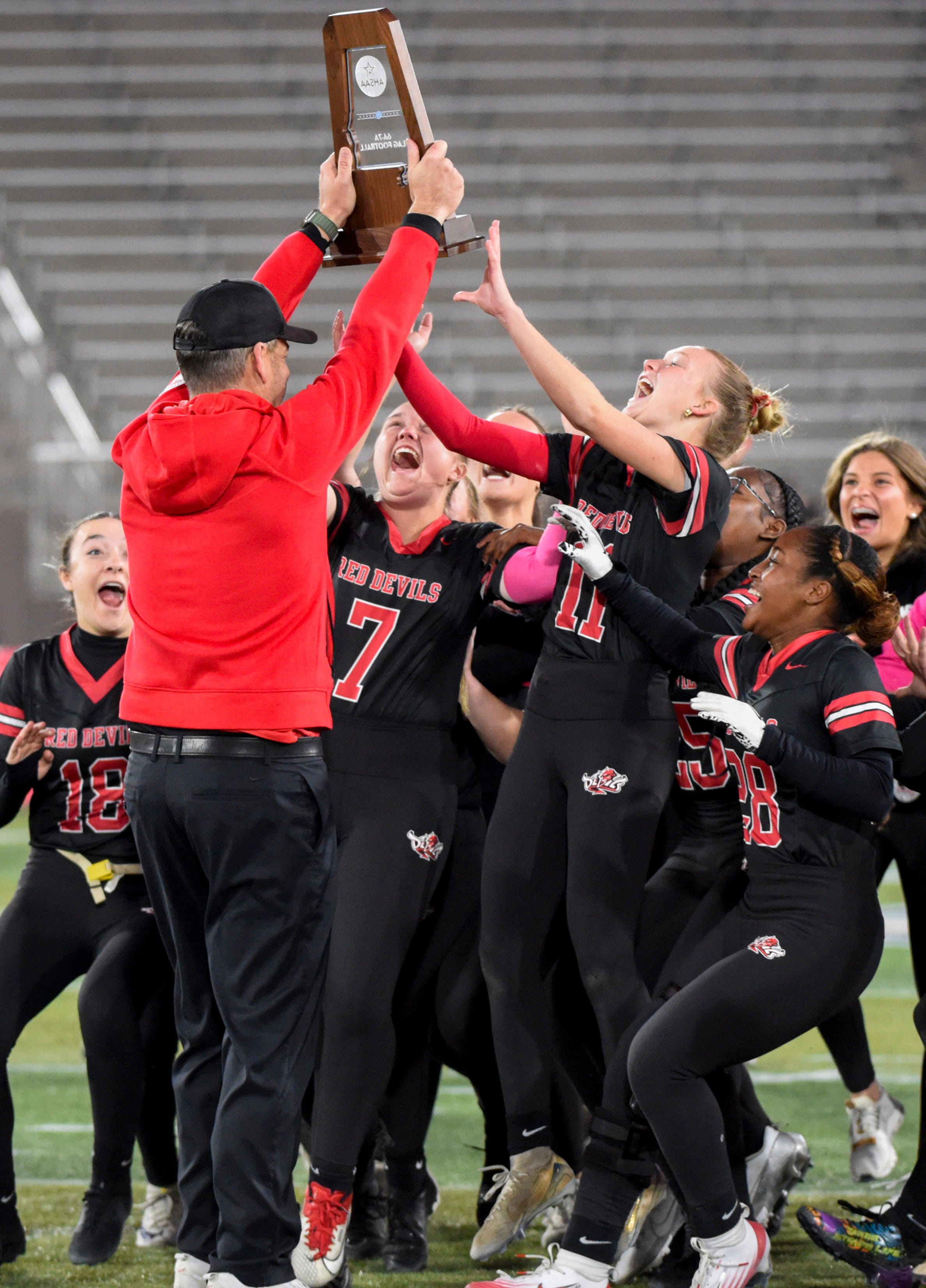 Central-Phenix City flag football repeats as USA TODAY national champs