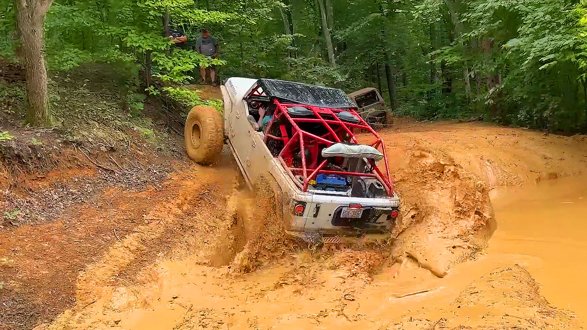 This "easy" trail broke his rig again!