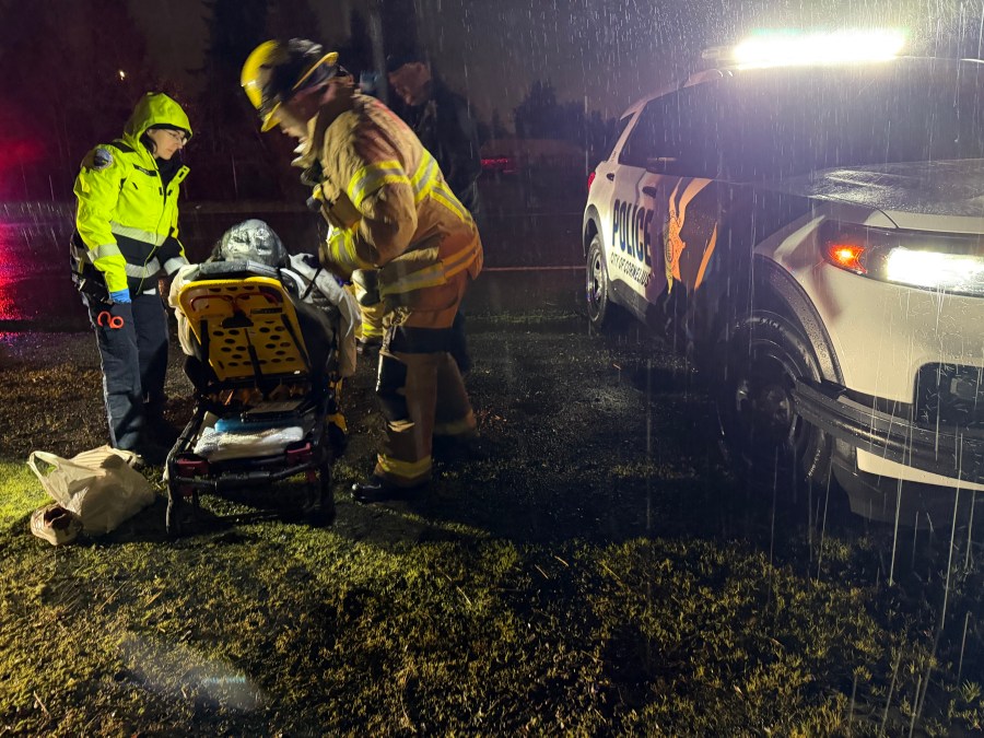 Authorities rescue person from flooded Forest Grove marsh