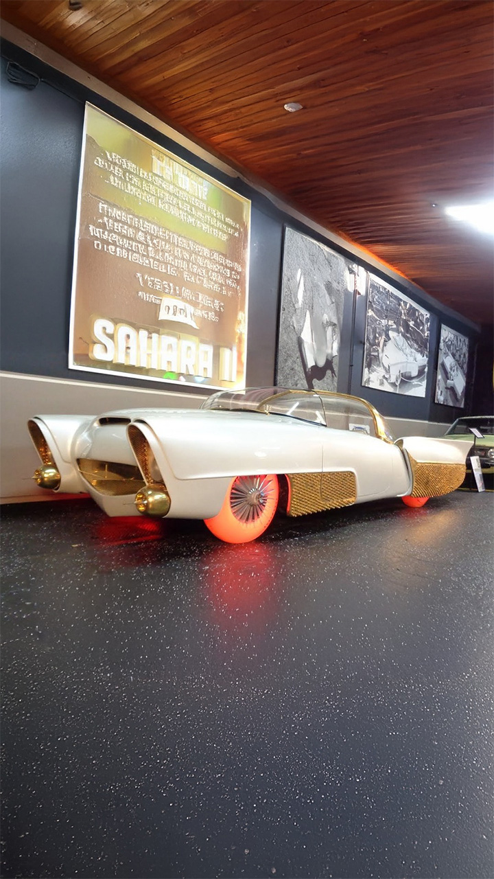 Golden Sahara’s glowing tires