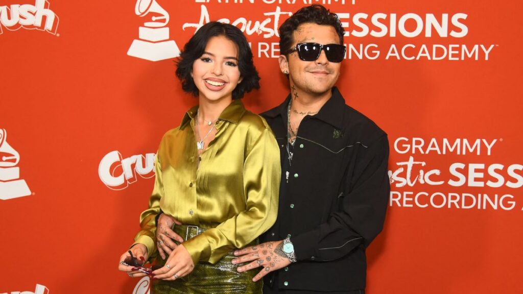 Ángela Aguilar y Christian Nodal se avientan un “palomazo” en reunión ...